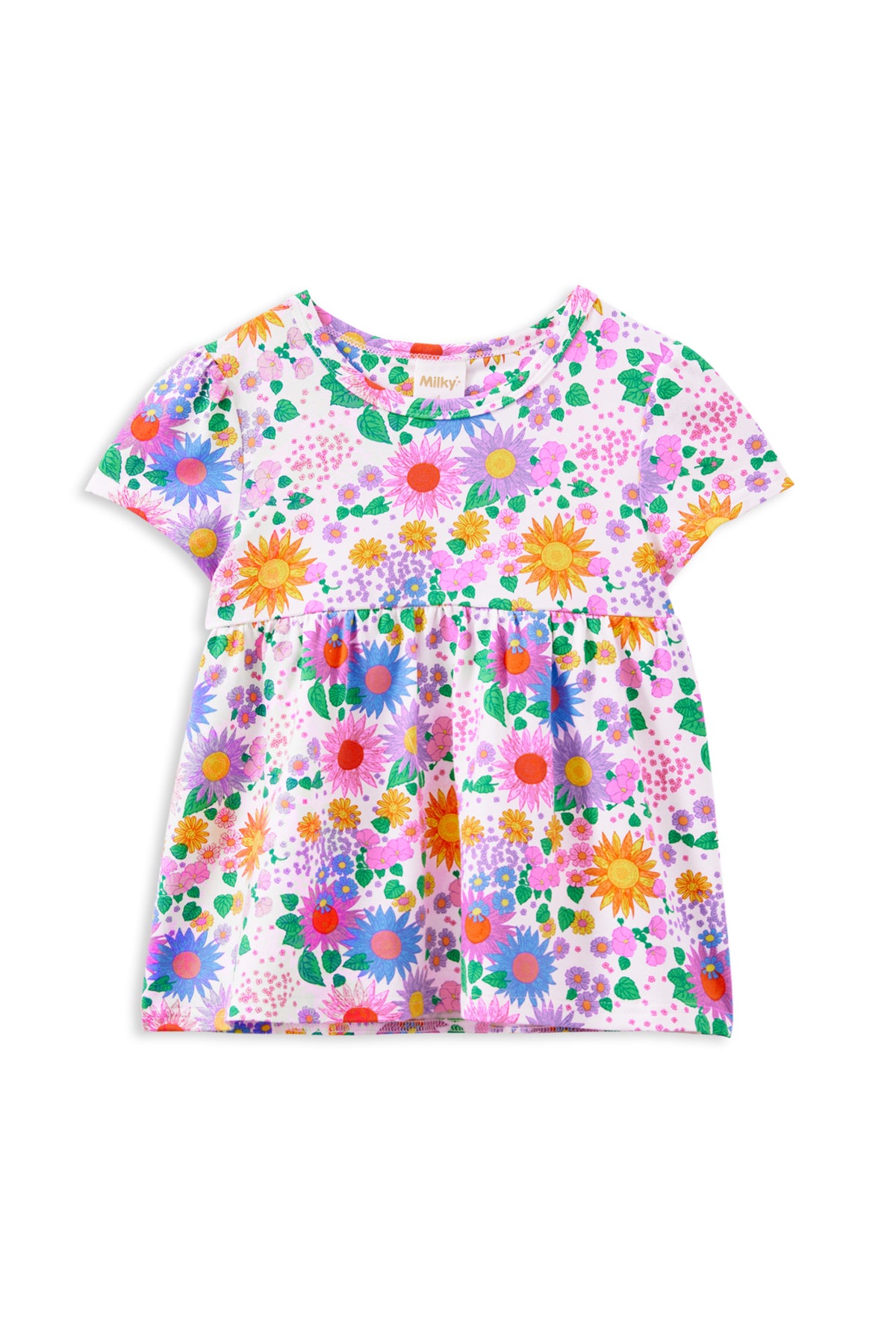 Sunshine Floral Swing Tee